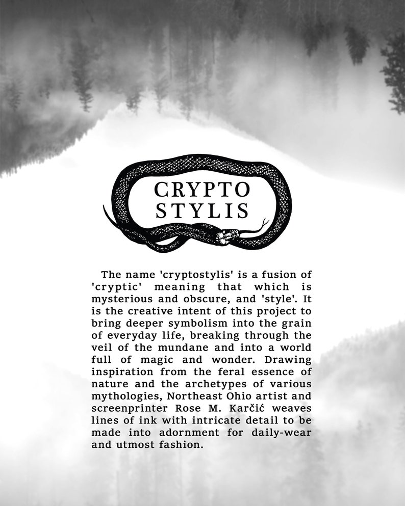 SERPENTIUM // Dark Art Gothic Back Patch - Etsy