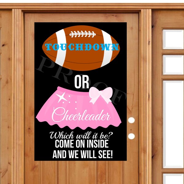 Cheerleader Yard Signs - Etsy