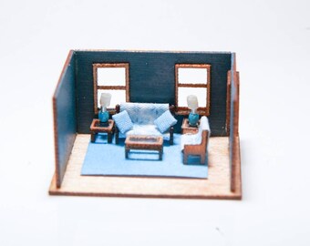 Miniature room box | Etsy