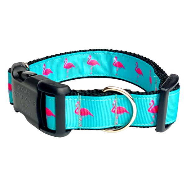 Flamingo Dog Collar - Etsy