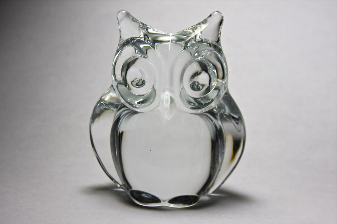 DAUM France Owl - Etsy