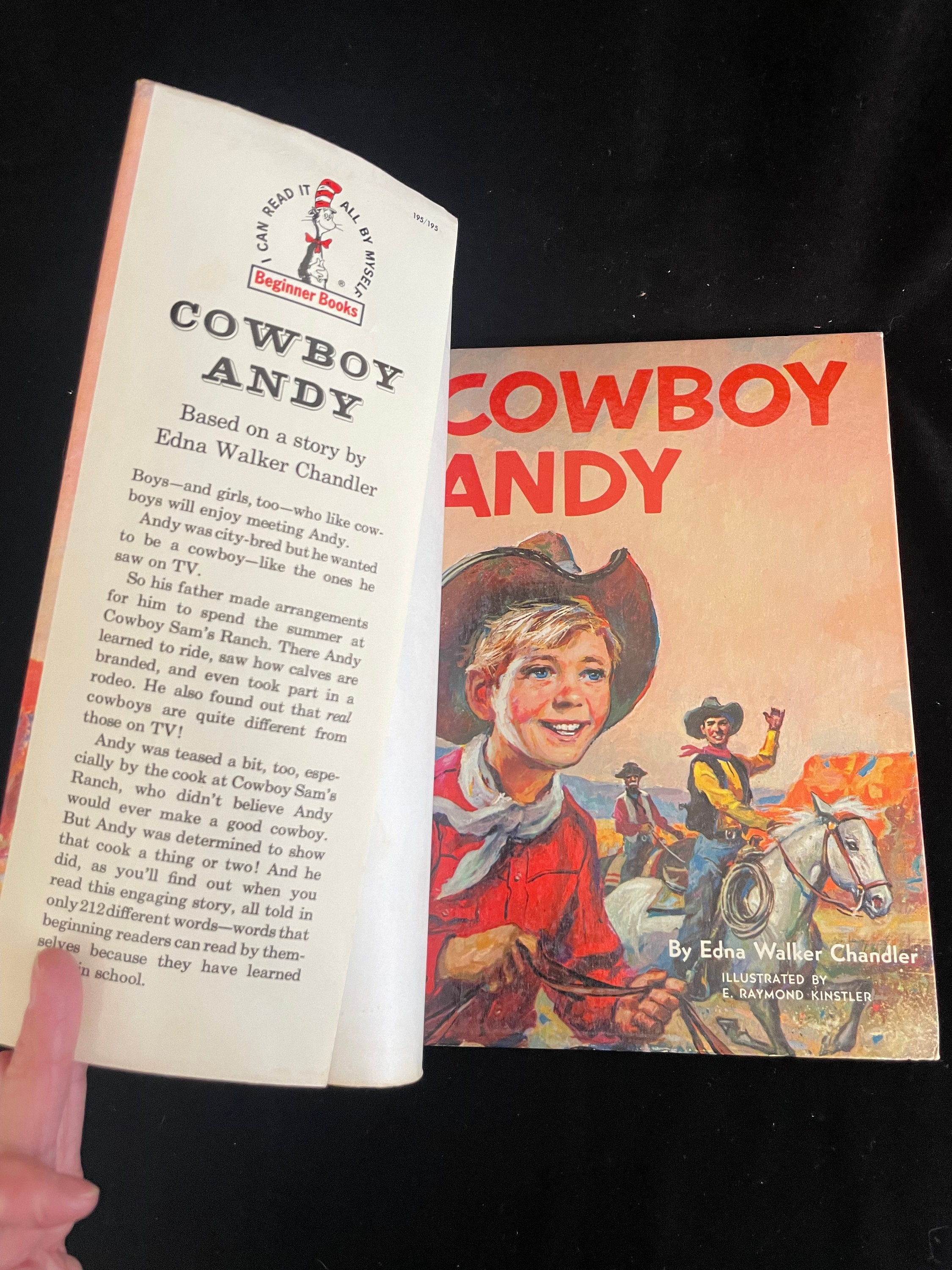 Cowboy Andy Beginner Book - Etsy