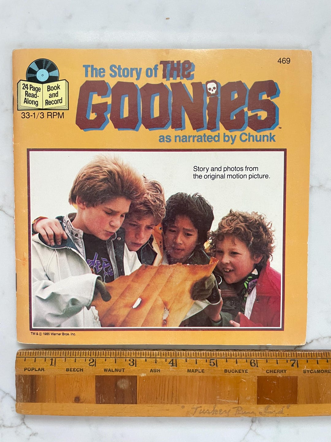 The Story of the GOONIES as Narrated by Chunk - Book With Vinyl Record ...