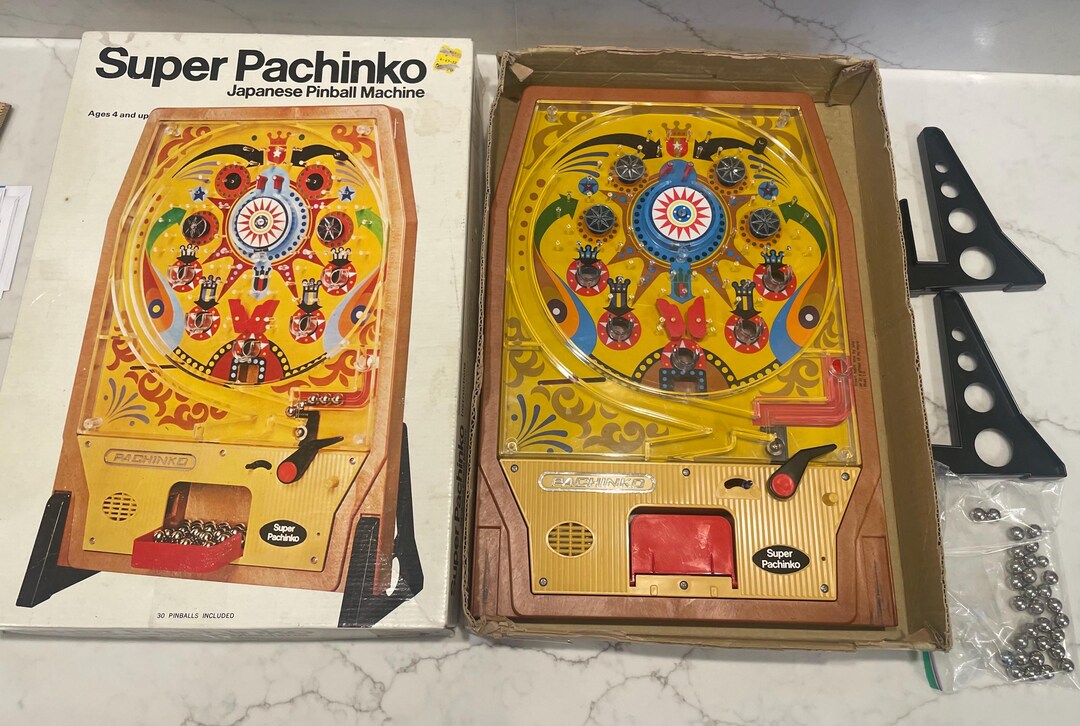 Super Pachinko Japanese Pinball Machine - Etsy