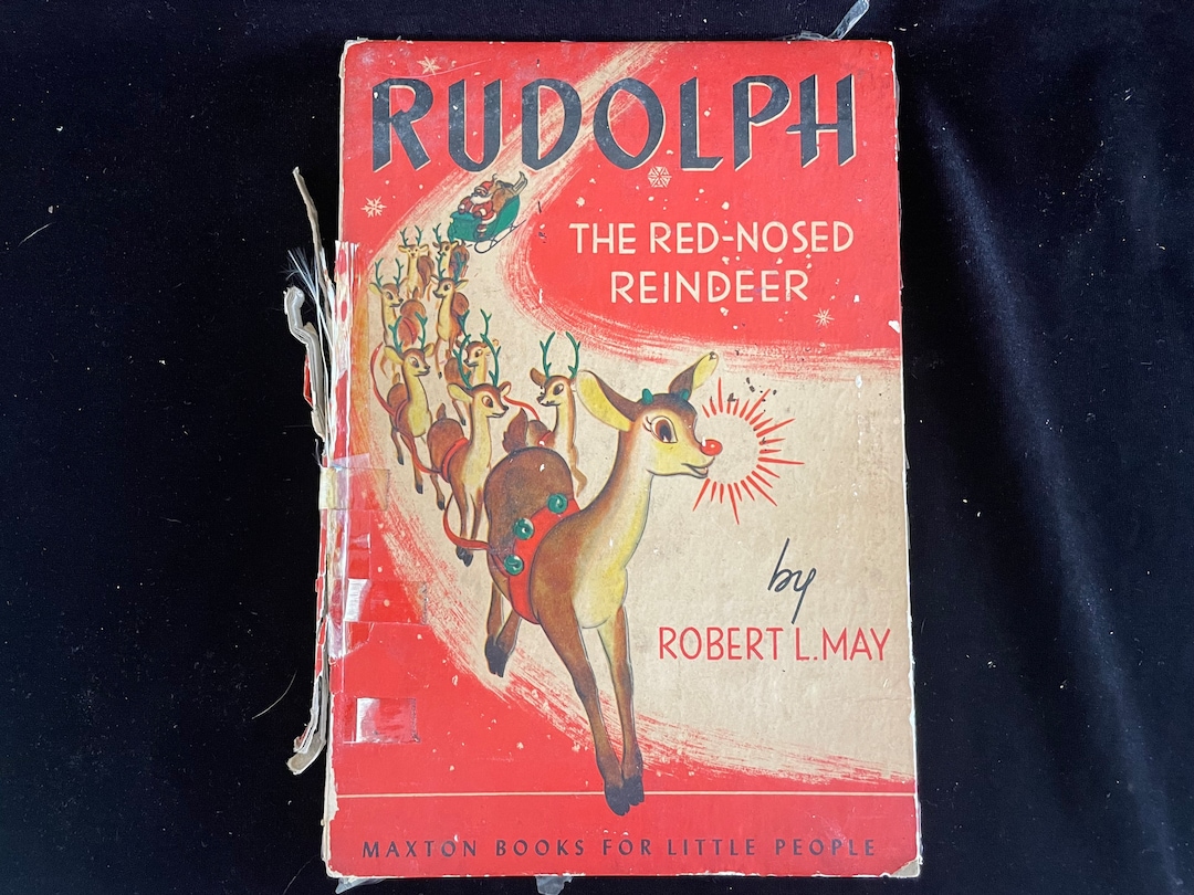 Rudolph the Red Nose Reindeer by Robert L. May - Etsy