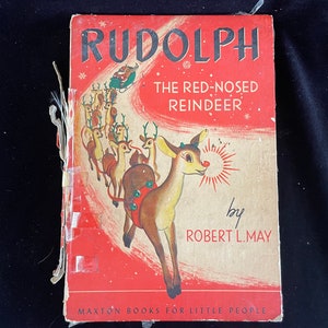Rudolph the Red Nose Reindeer by Robert L. May - Etsy