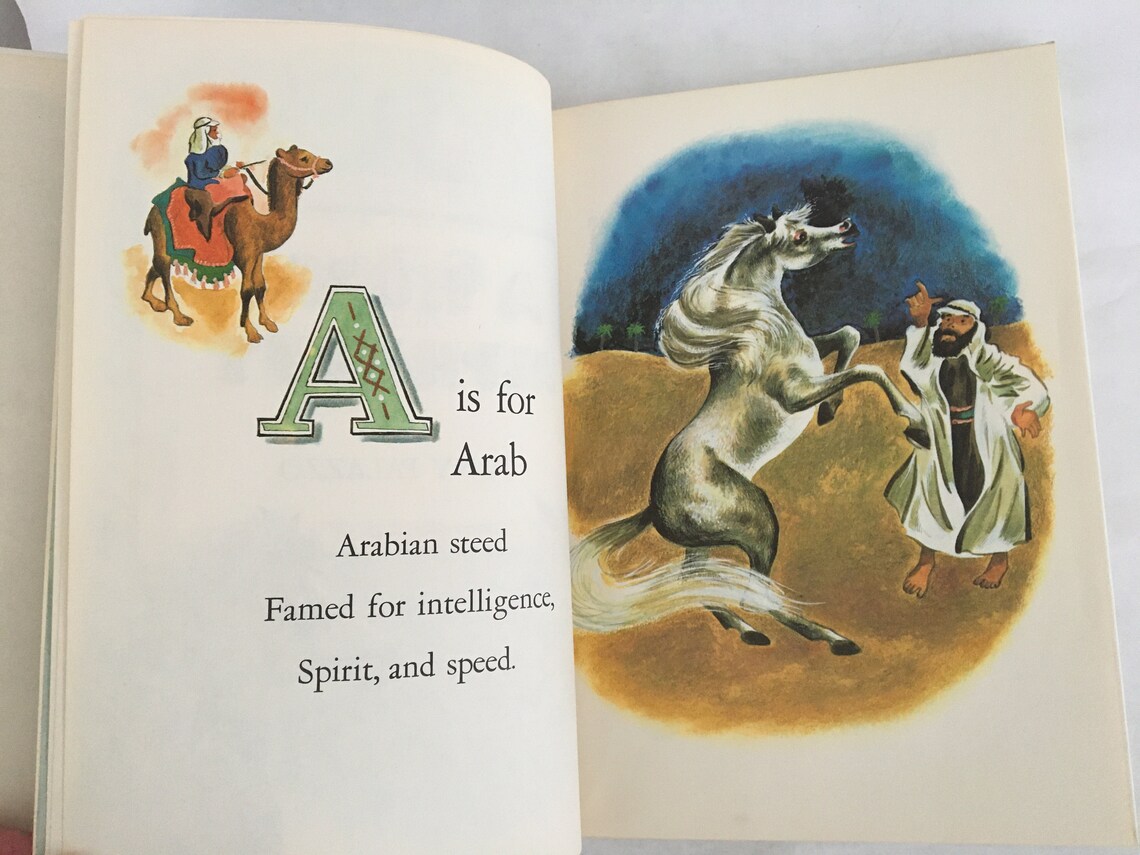 A Horse Alphabet A Tony Palazzo ABC Book Library Edition | Etsy