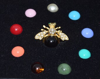 Joan Rivers Bee Pin - Etsy