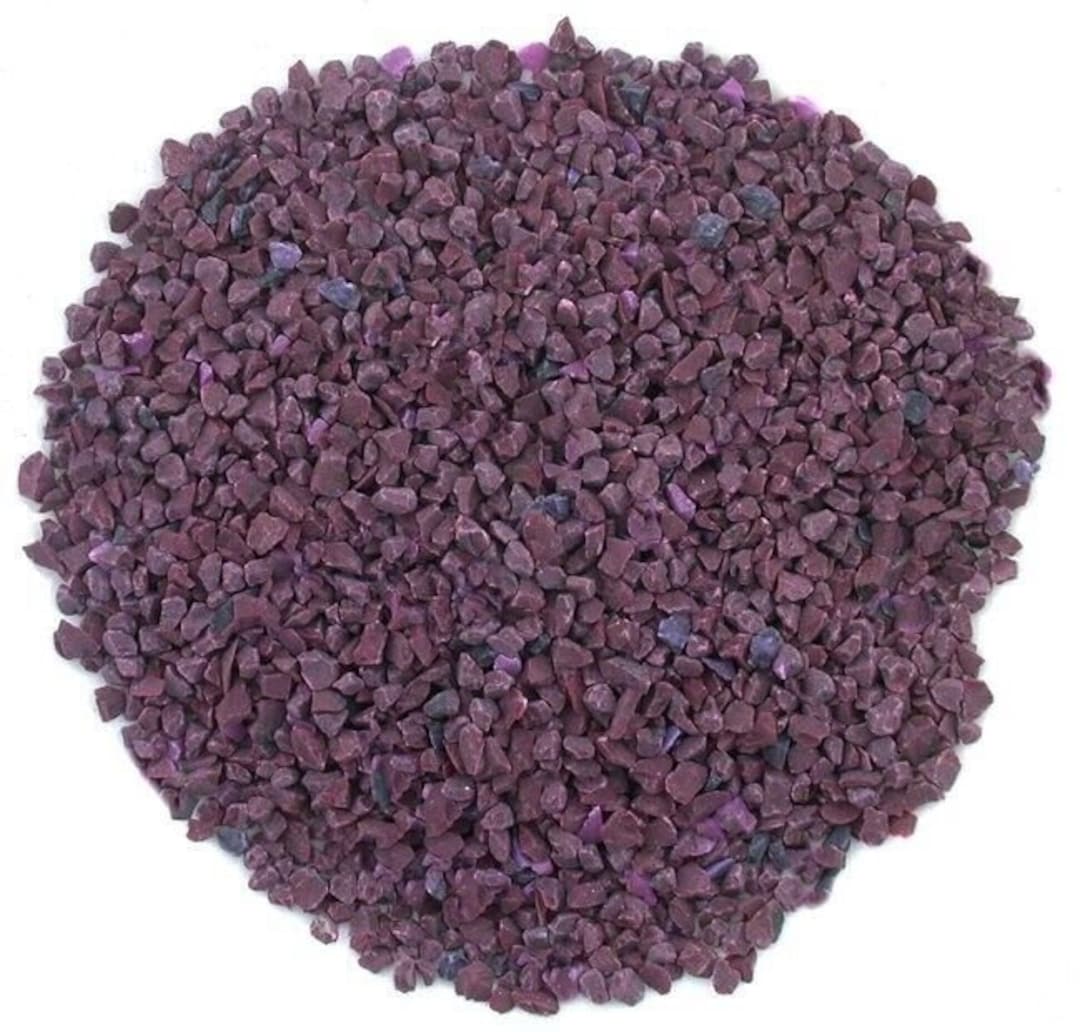 Half Ounce Resin Sugilite Color Sand Painting Craft Inlay Chip 4mm and ...