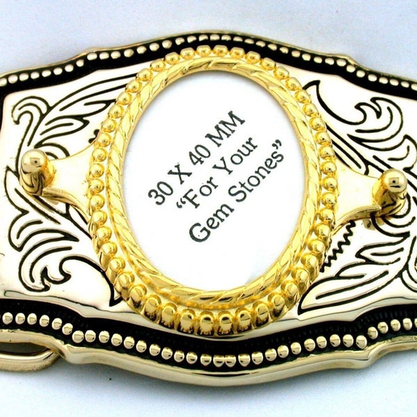 Western Belt Buckle Components - Etsy