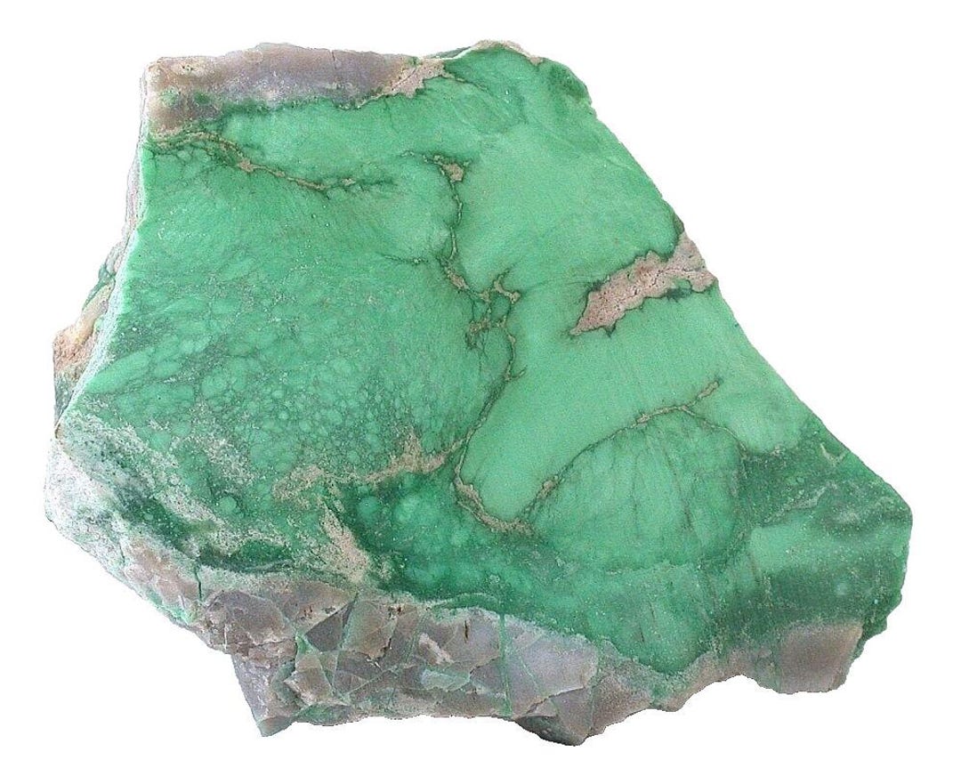 324 Gram Lucin Utah Variscite Slab Cabochon Cab Gemstone Gem Rough ...