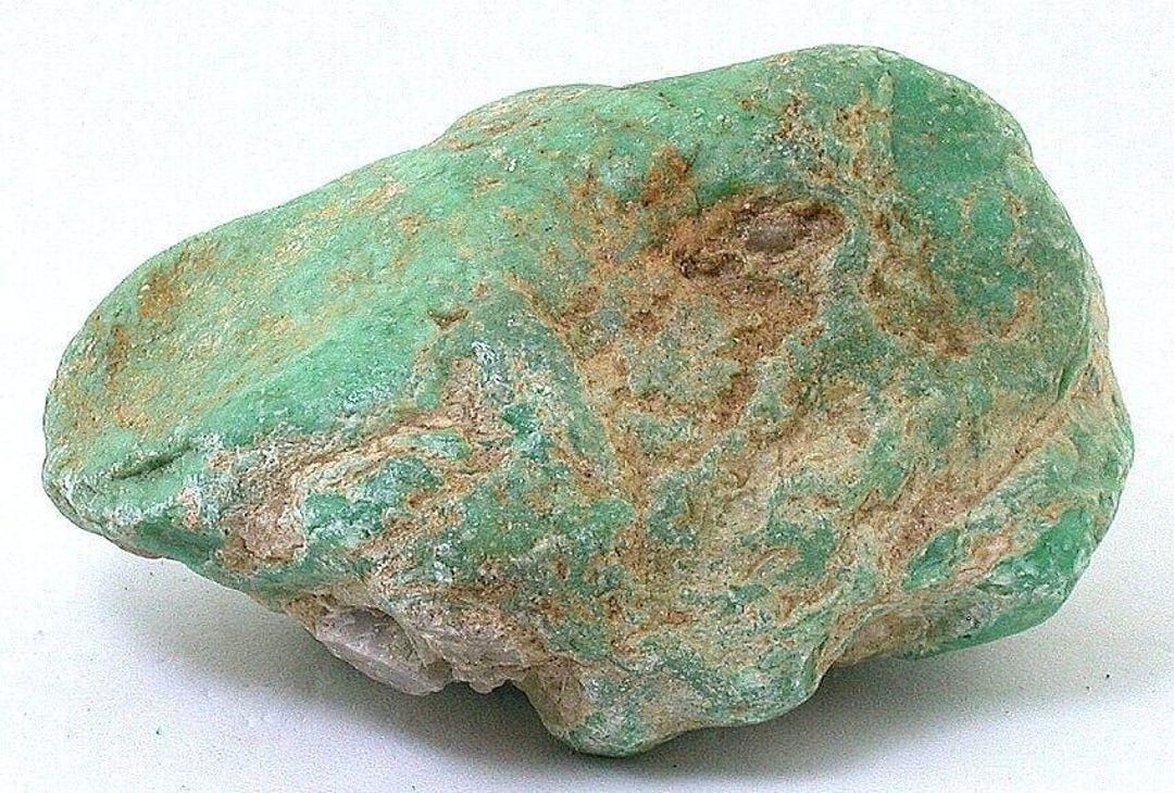 204 Gram Variscite Alluvial Rough Gem Stone Gemstone Cab Cabochon VS5 ...