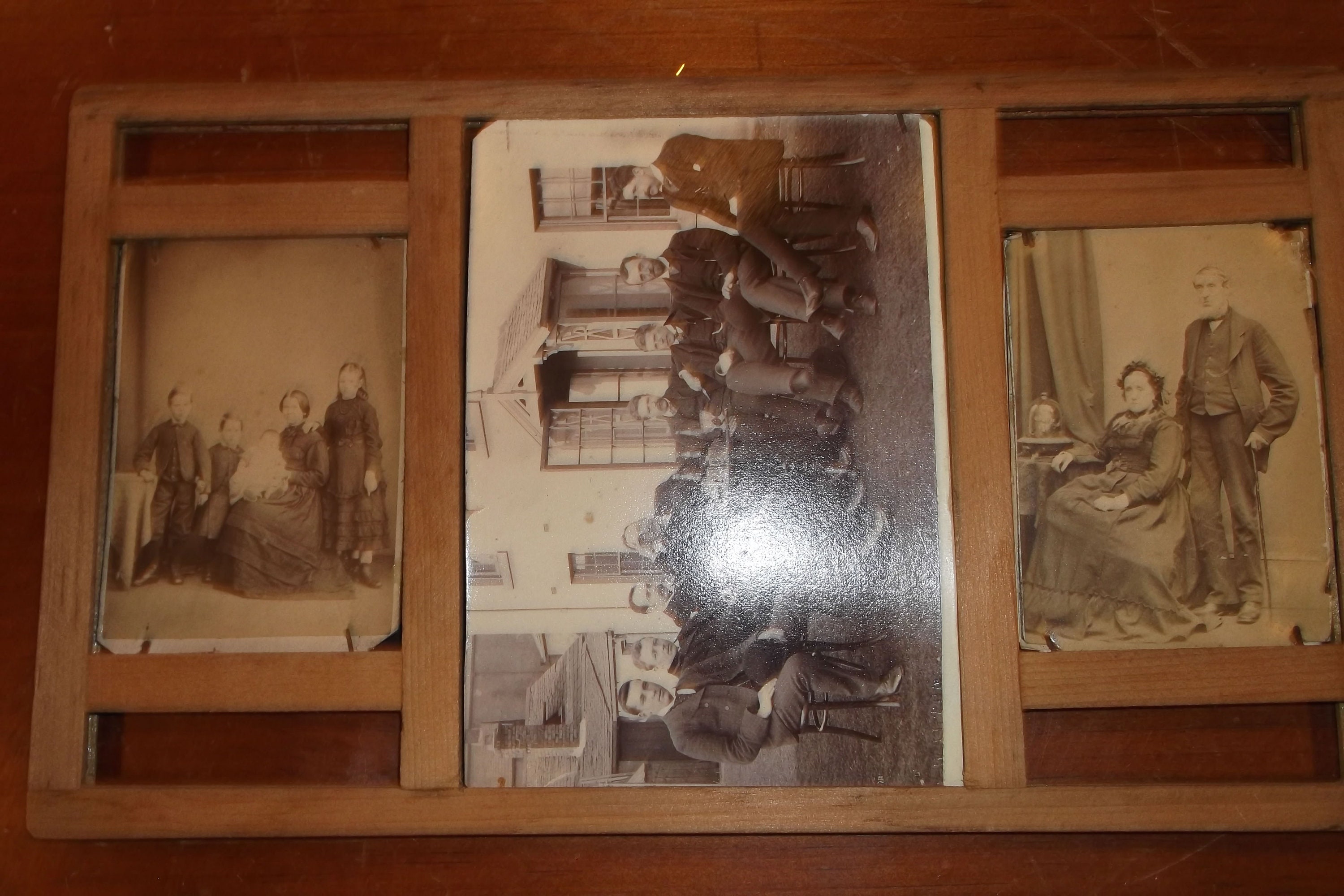 Vintage Collection of 23 Photos - Framed in Handmade Wood Frames - Etsy