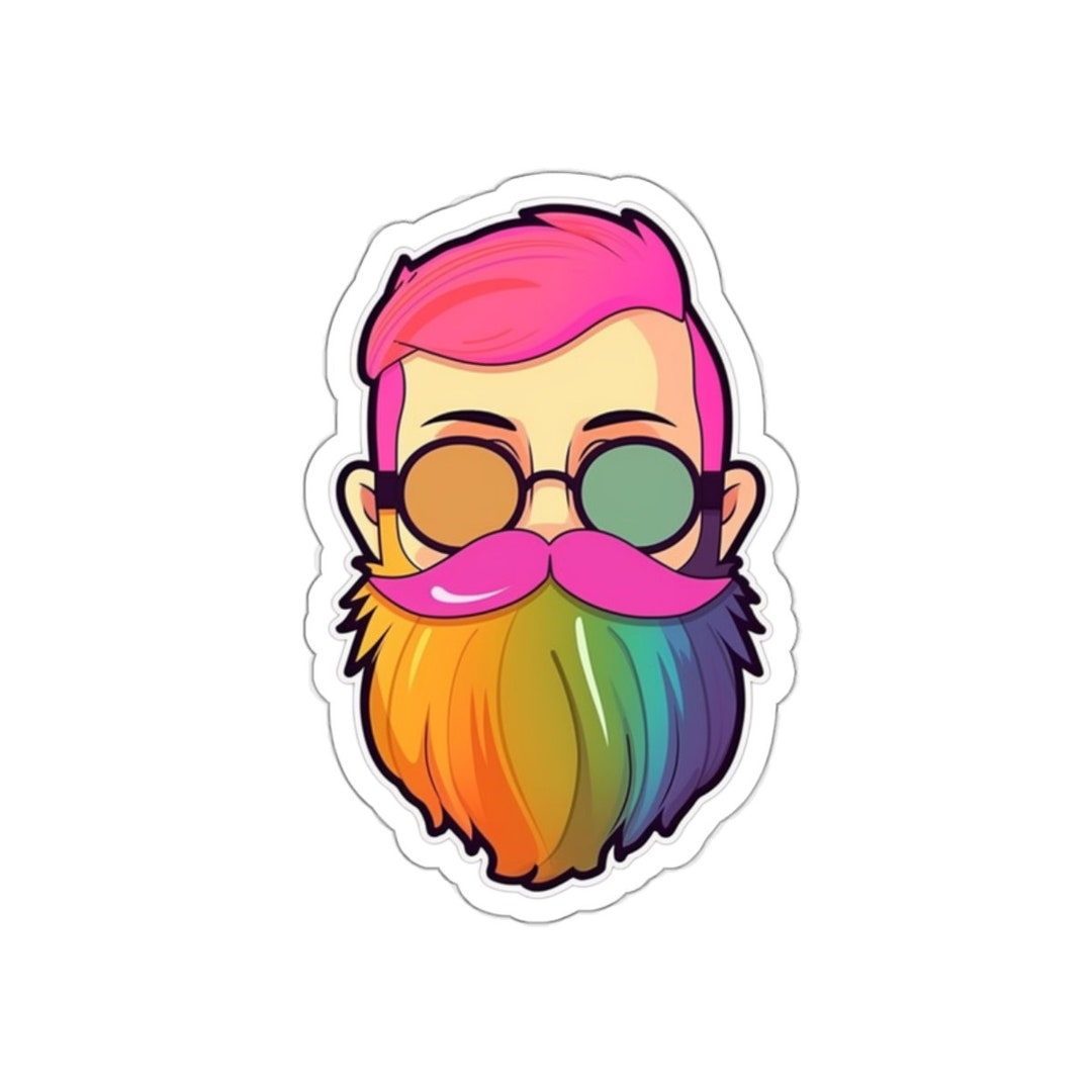 Rainbow Daddy - Die-cut Stickers - Etsy