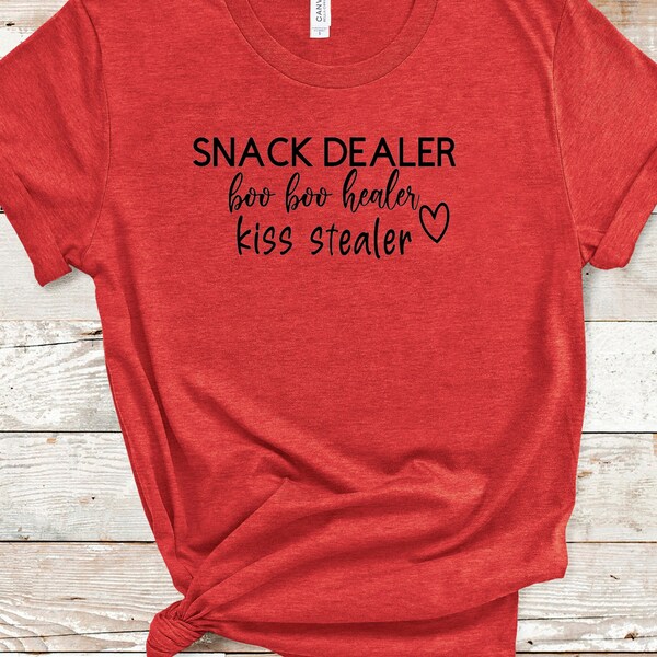 Snack Dealer Boo Boo Healer Kiss Stealer - Etsy