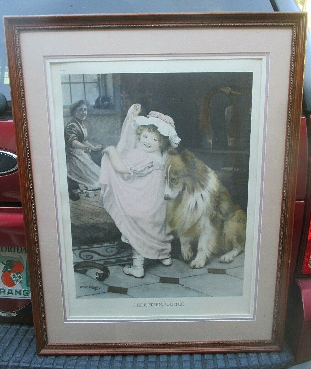 Dated 1900 ARTHUR J ELSLEY Art Print Children Dogs Queen Anne | Etsy