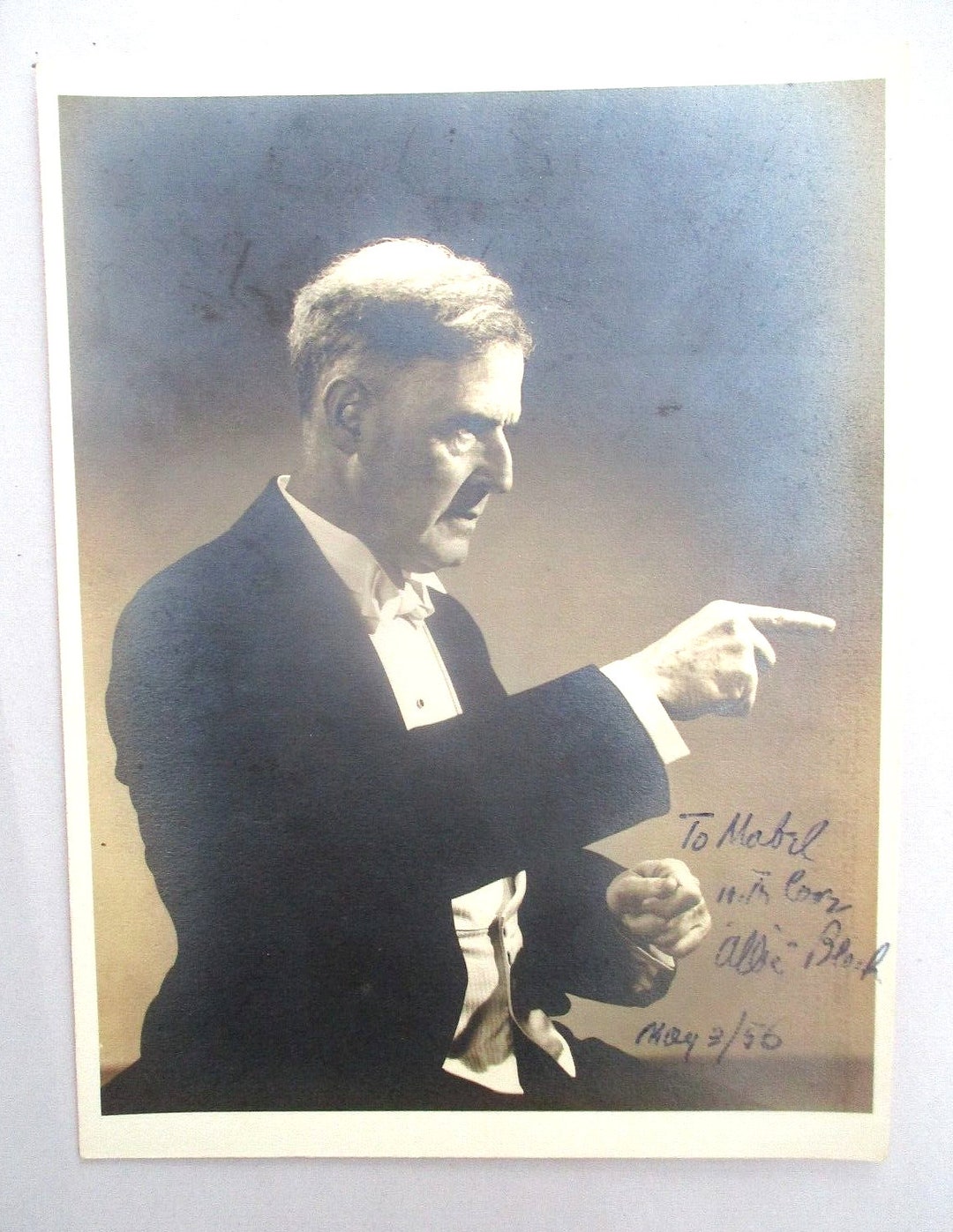 Alexander Bloch Autographed Photo & Florida Symphony Program - Etsy