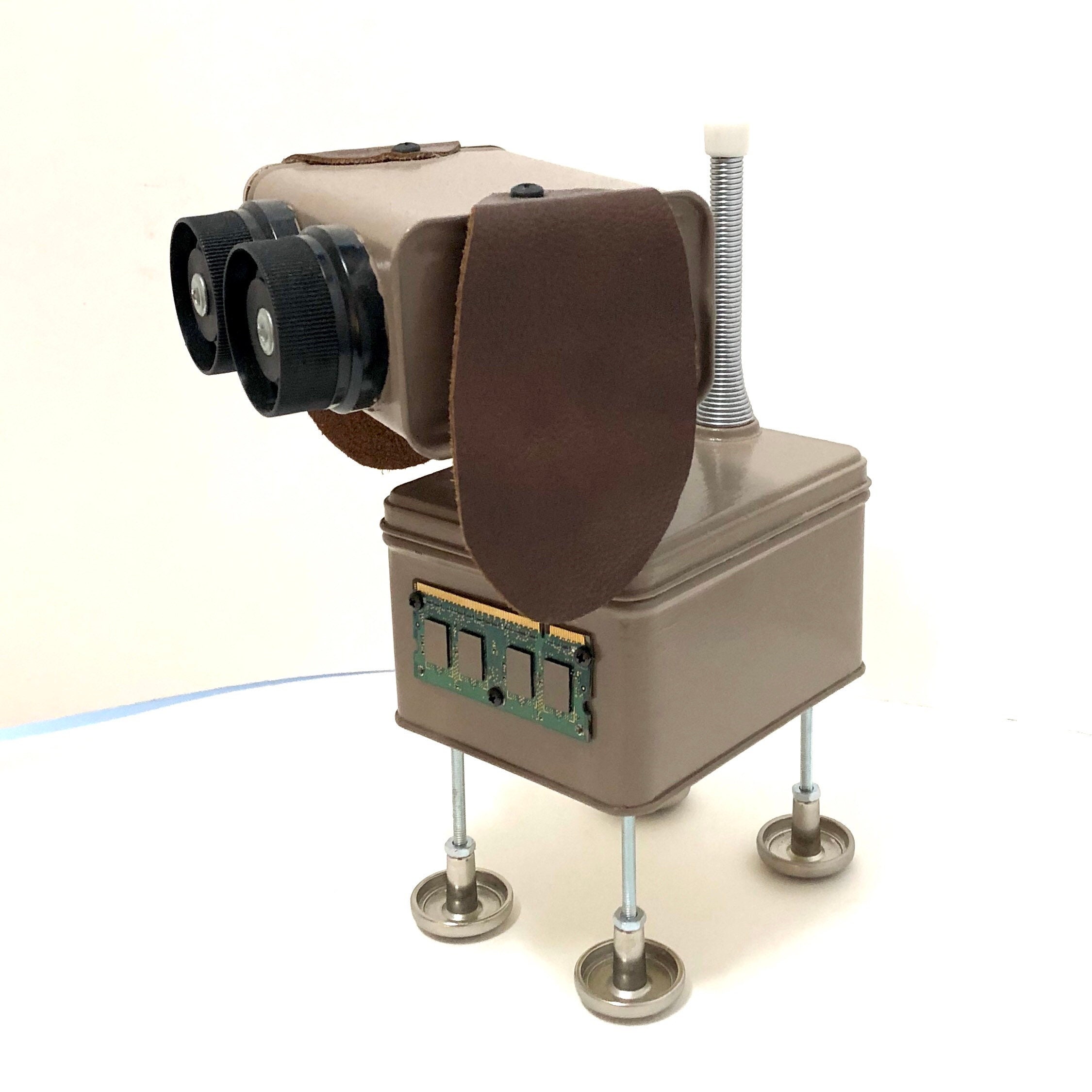 Found Objects Robot Dog Sculpture / Assemblage Robot Dog Figurine - Etsy