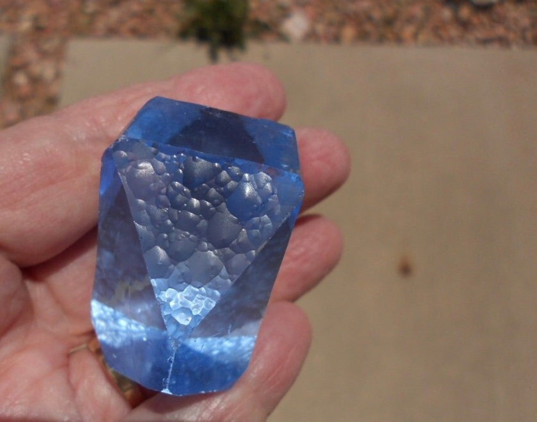 Rare SIBERIAN BLUE QUARTZ Crystal337.5 Carats67.5 Grams2.4 - Etsy