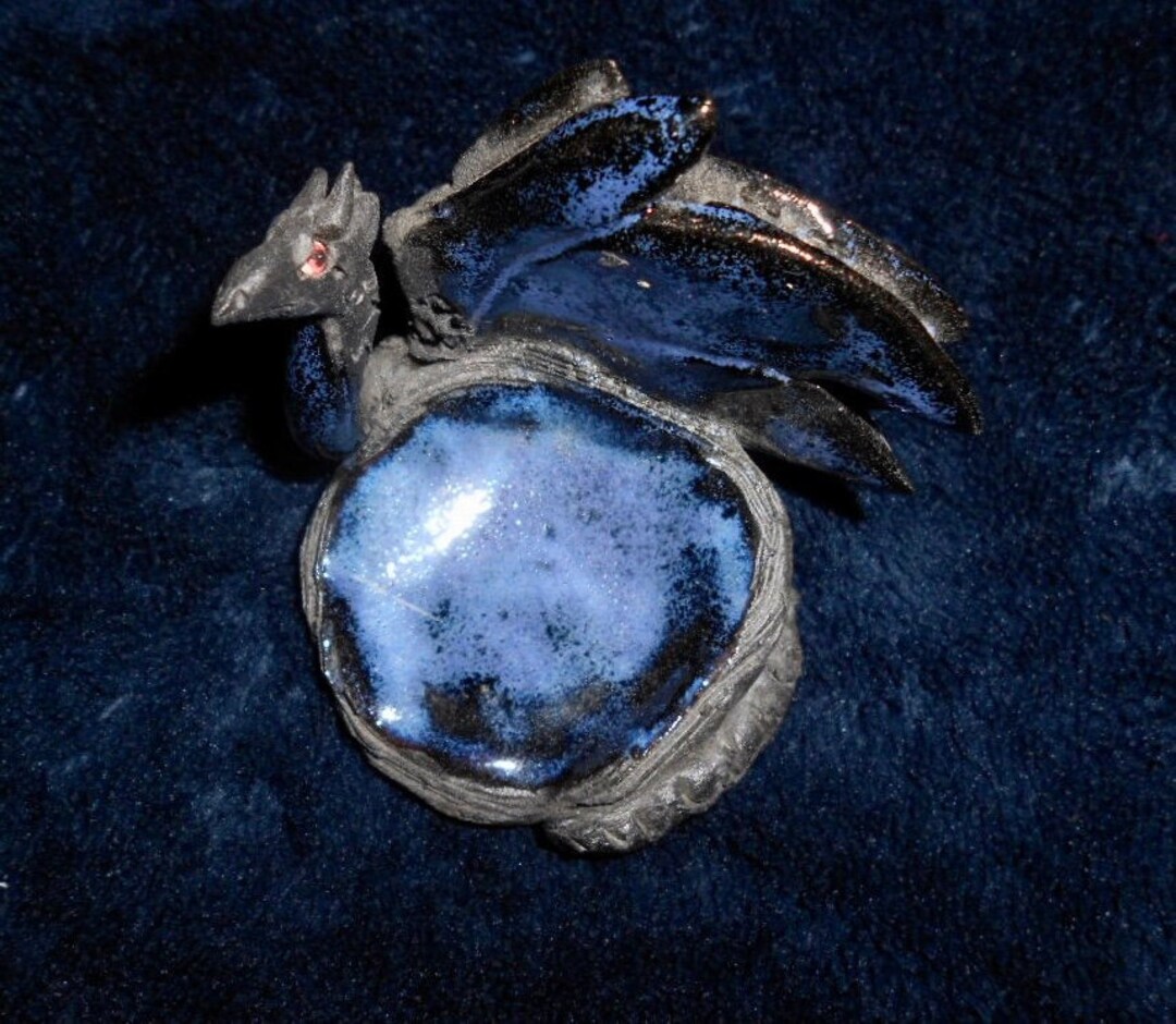 CERAMIC DRAGON SPHERE Display Stand*for Crystal Sphere, Crystal or ...