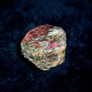 Hexagonal RUBY CRYSTAL Enrobed in Green FUCHSITE*97 Grams*485 Carats*3. ...