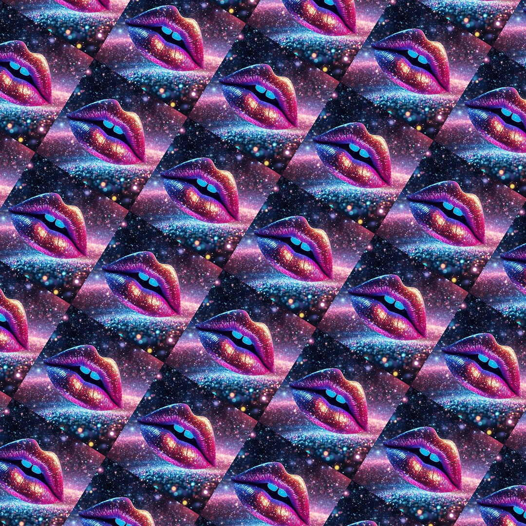 Floating in Space Lips, Digital Prints, Prints, Stationary, Wallpaper ...