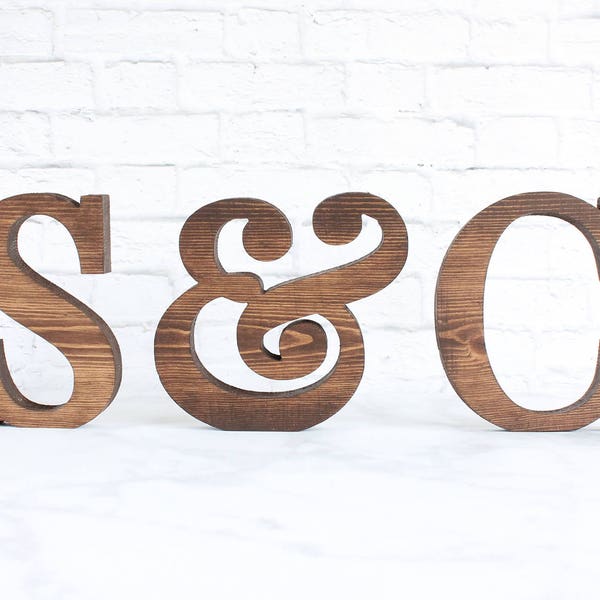 Freestanding Letters - Etsy
