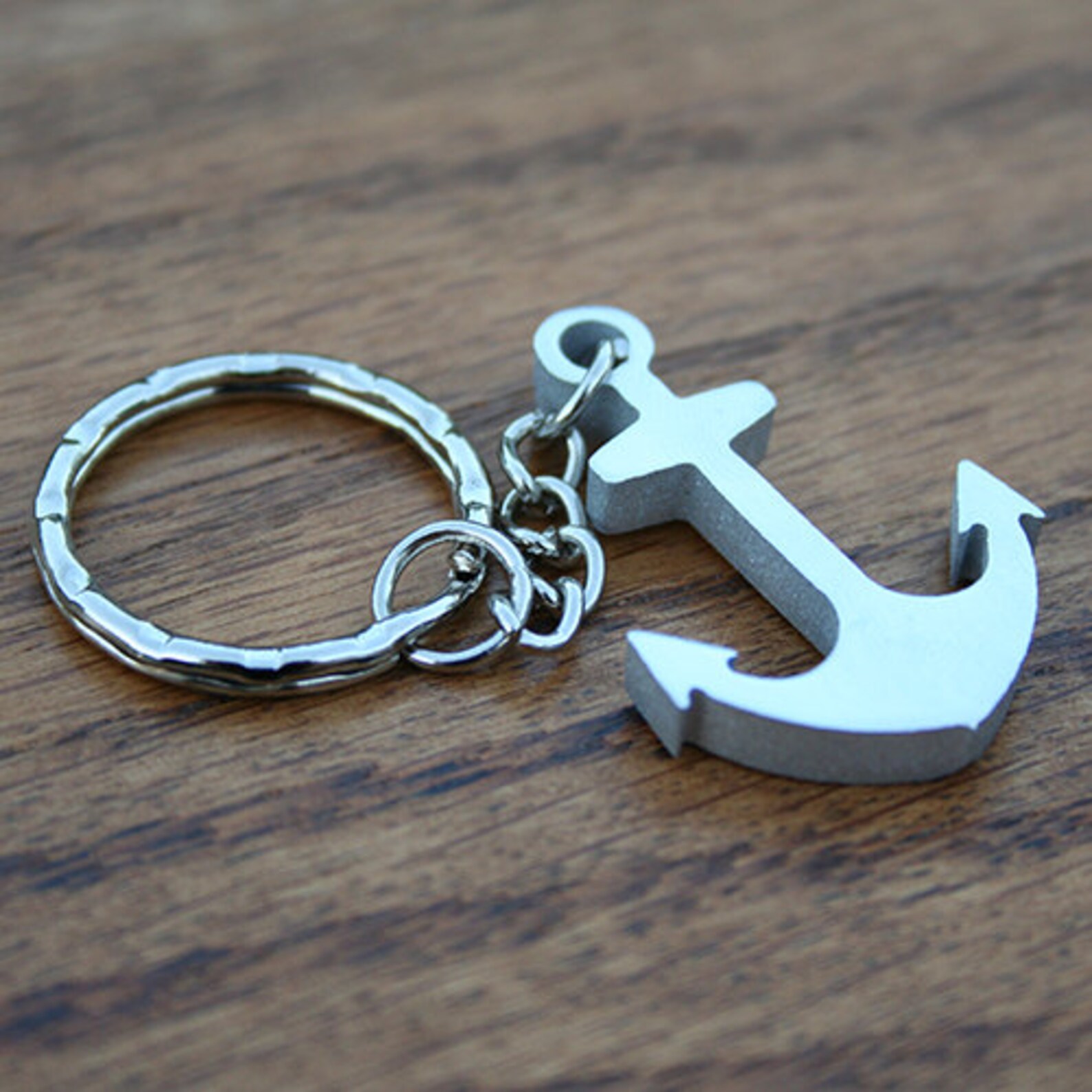 Anchor Keychain Nautical Keychain Anchor Keyring Custom - Etsy