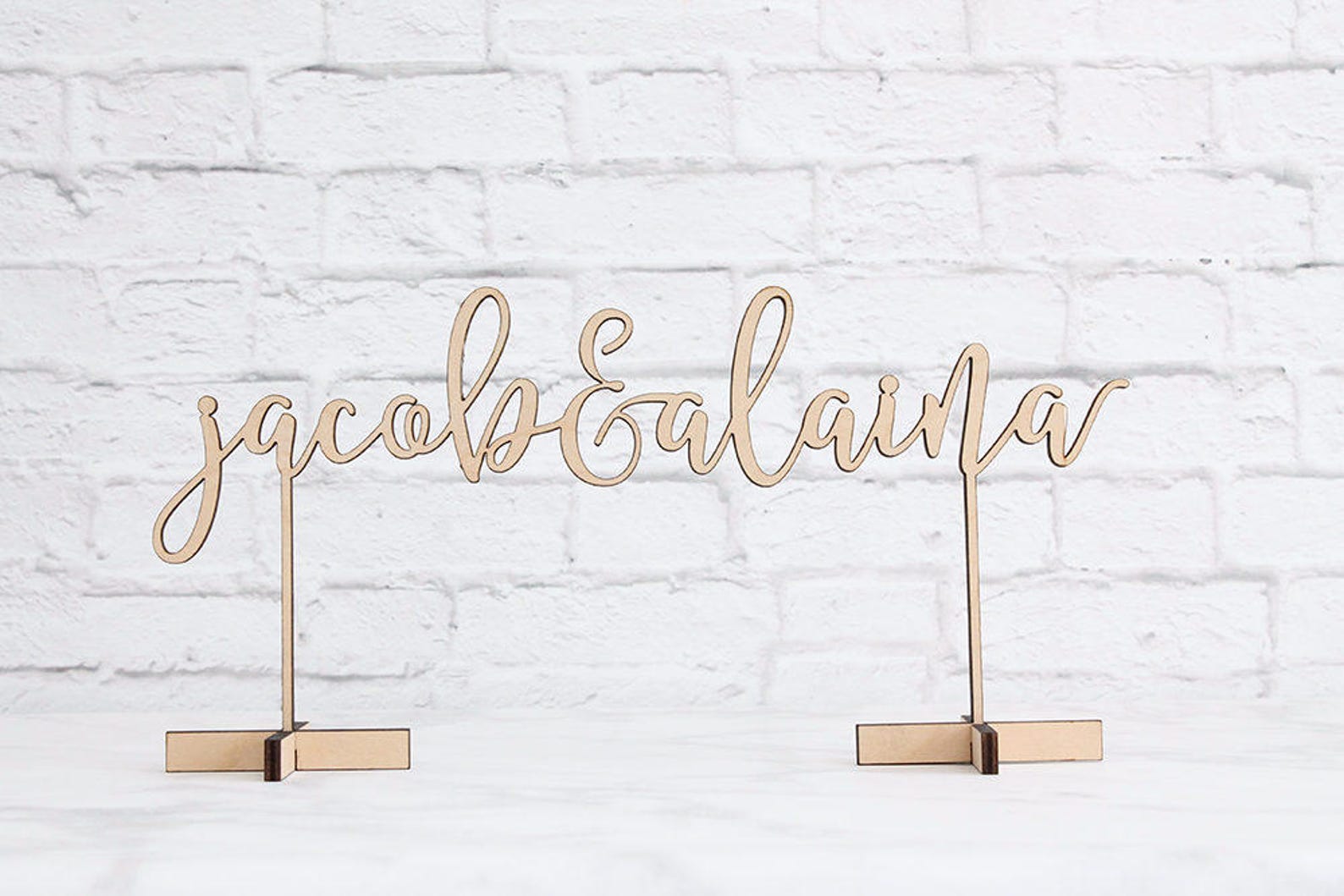 Personalized Wedding Sign Couples Name Sign Wood Wedding - Etsy