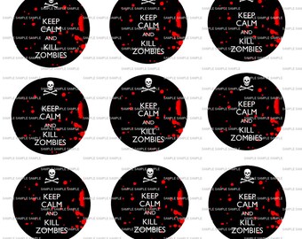 Keep Calm Zombies | Etsy