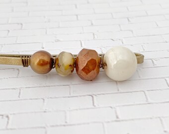 Beaded hair pins | Etsy