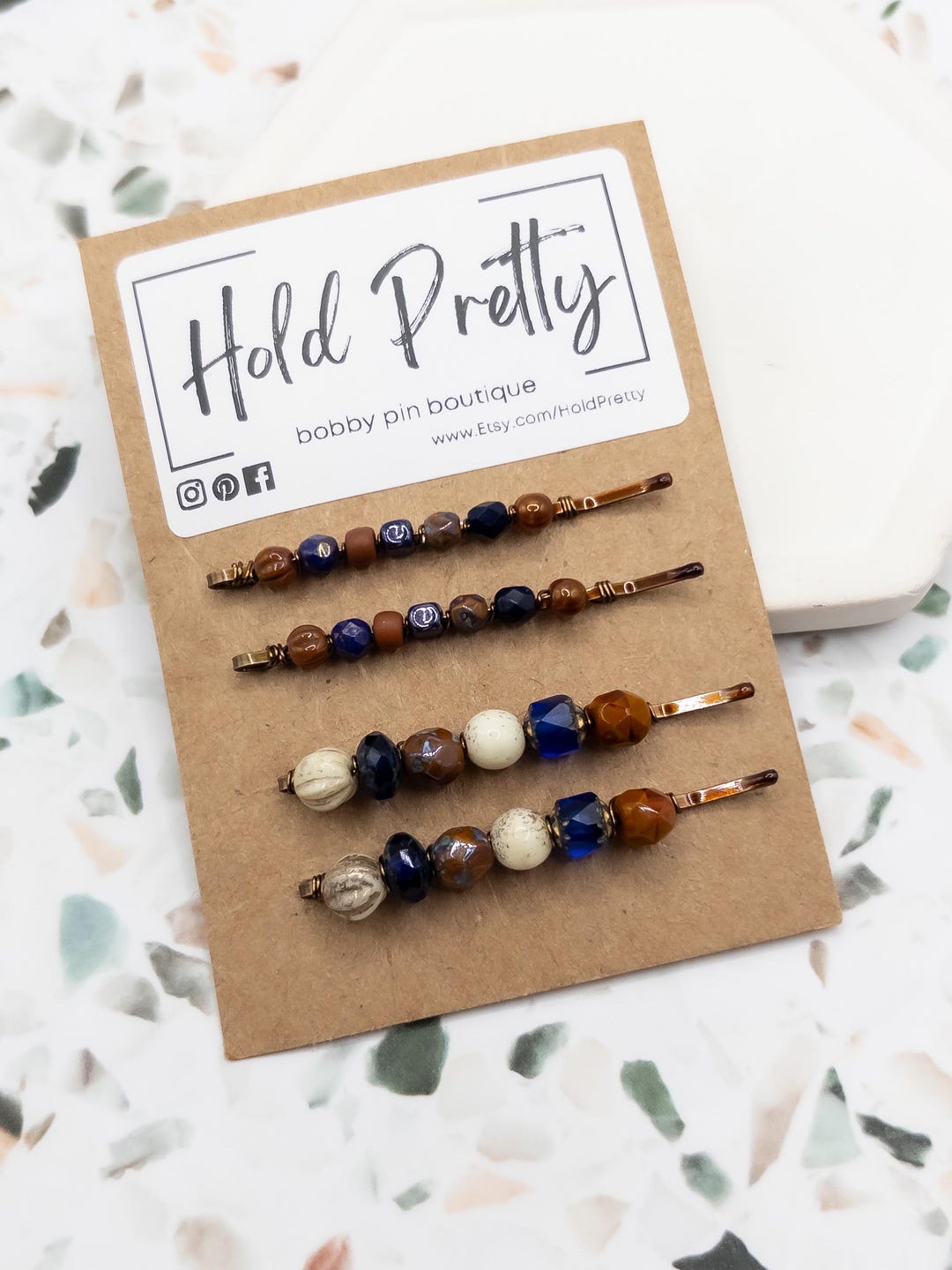 Beaded Bobby Pins - Ballet Gifts - Birthday Gifts for Her - Minimal ...