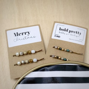 Mini Hair Pins for Short Hair - Tiny Hair Clips - Small Gifts for ...