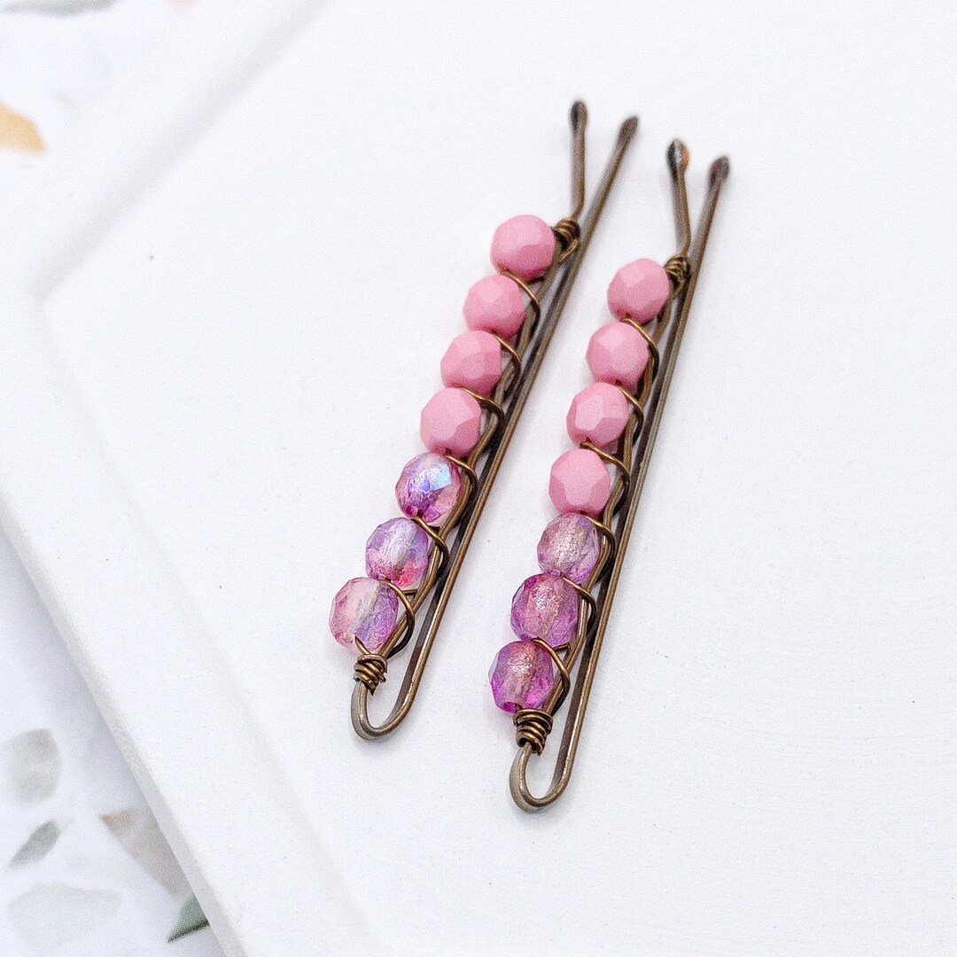 Barbie Pink Cute Bobby Pins - Small Presents for Her - Etsy