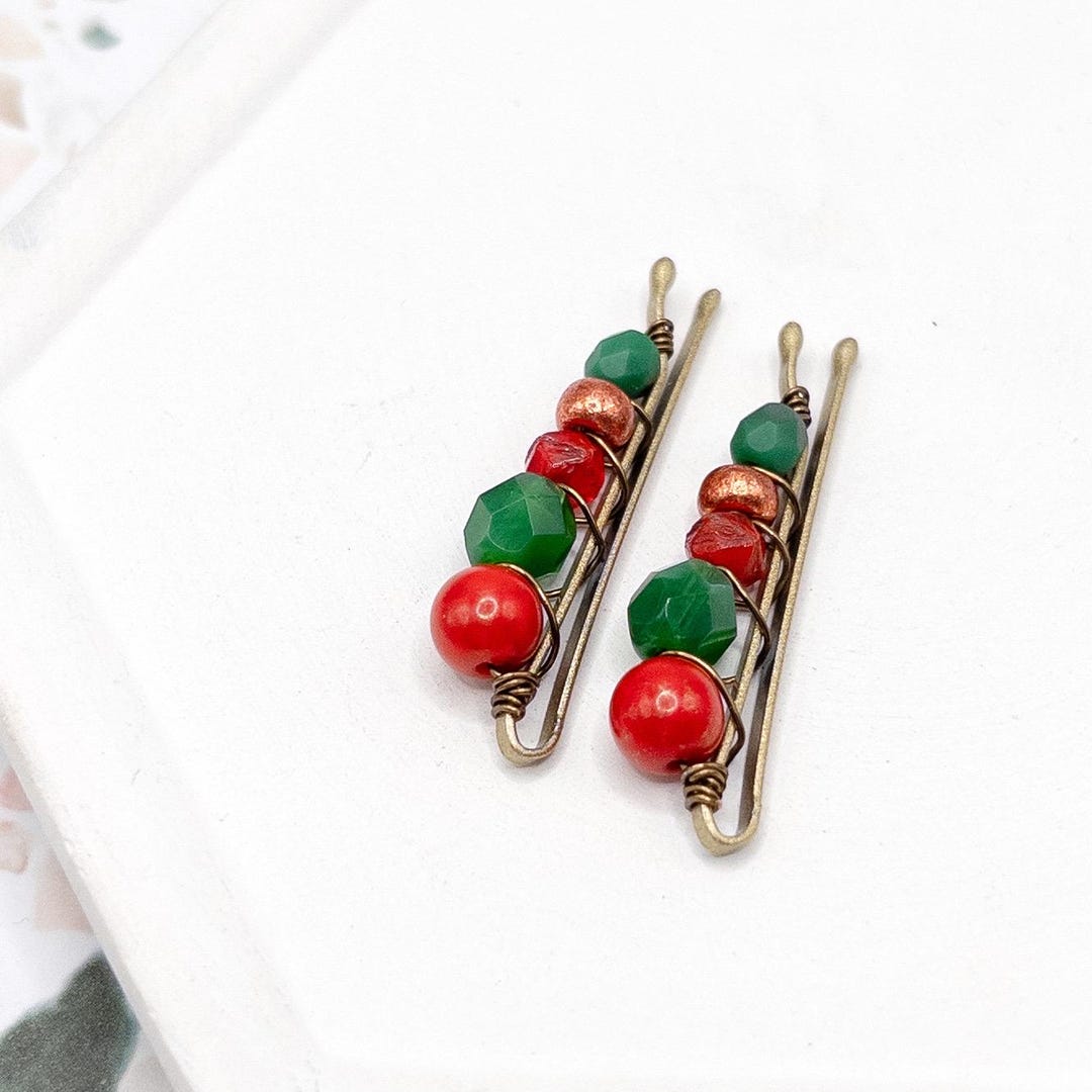 Mini Hair Pins for Short Hair - Tiny Hair Clips - Small Gifts for ...
