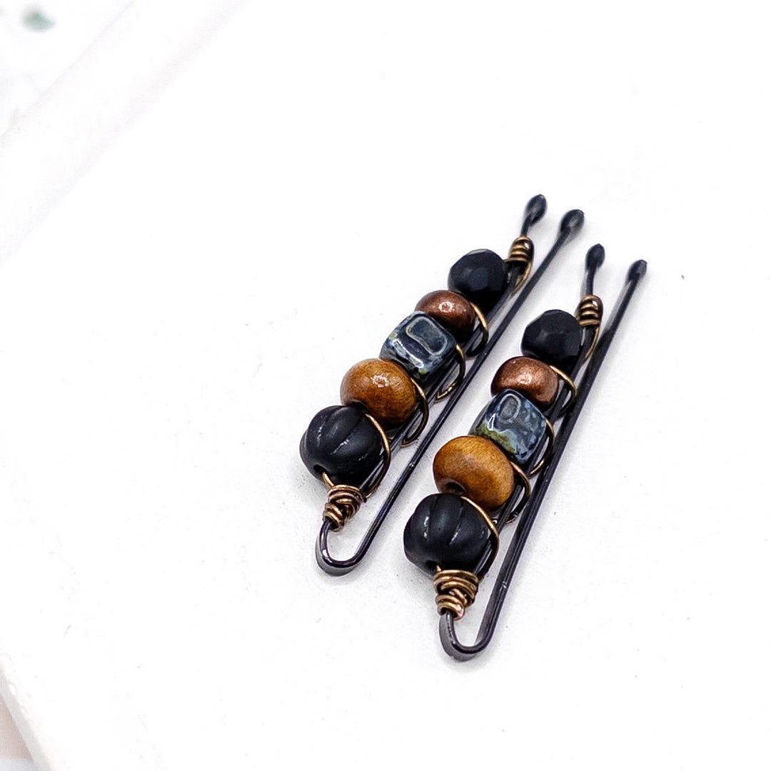 Mini Bobby Pins - Beaded Barrette for Fine Hair - Teenage Girl Gifts - Etsy