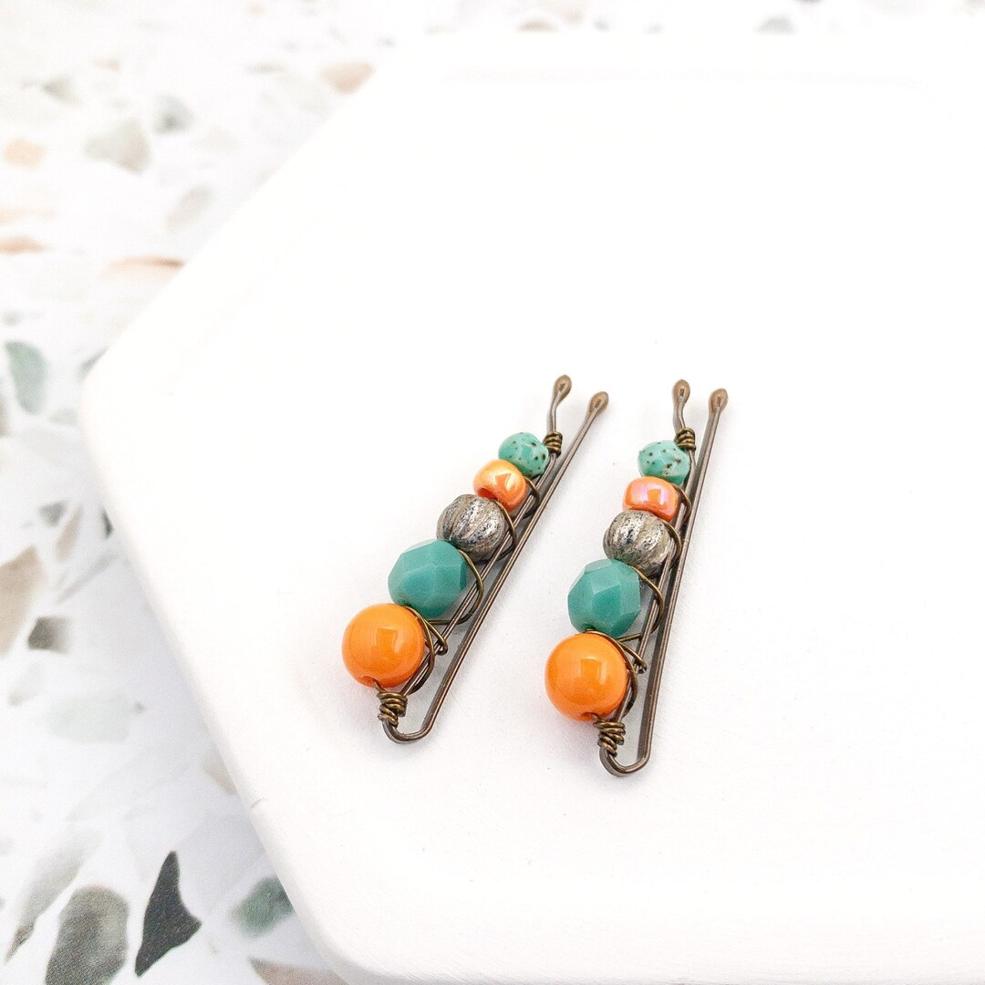 Mini Hair Pins for Short Hair - Tiny Hair Clips - Small Gifts for ...