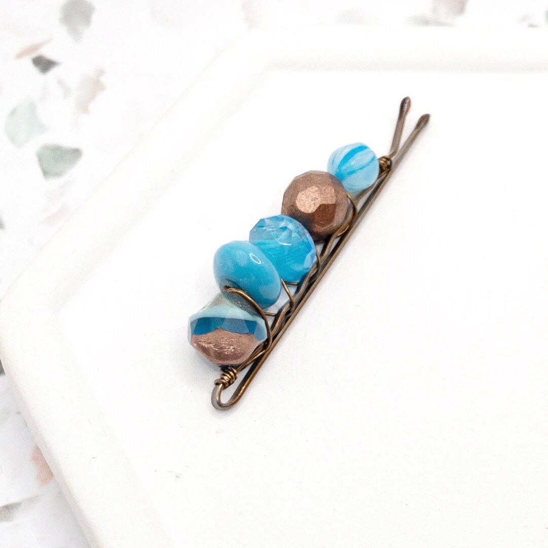 Colorful Bobby Pins - Decorative Hair Pins - Birthday Gift for Her ...