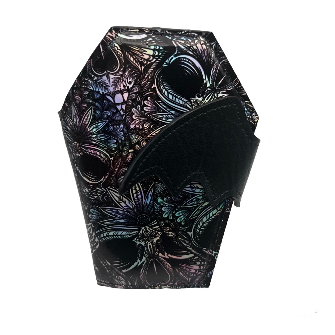 Mini Holographic Skulls Coffin Wallet - Etsy