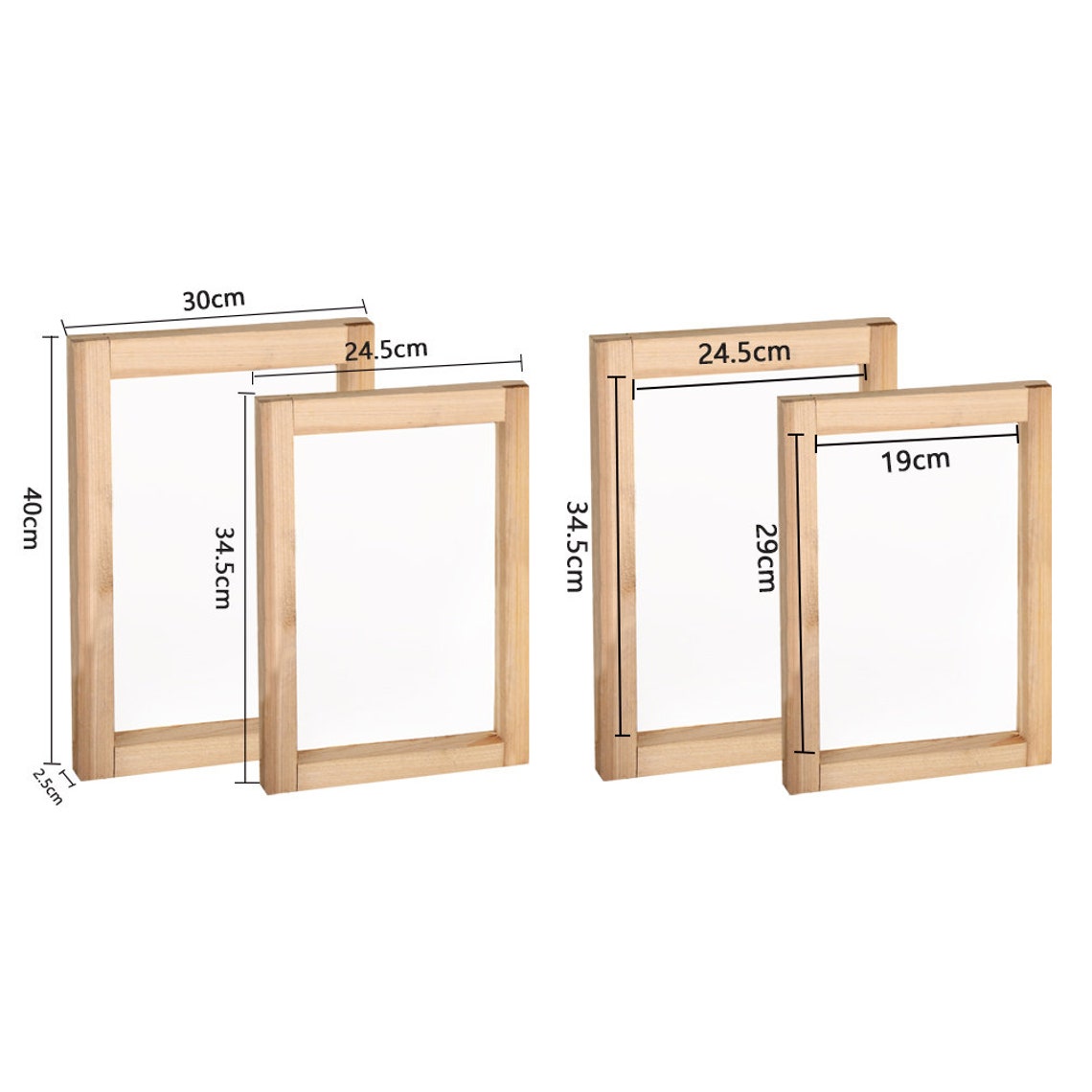 20pcs Silk Screen Frame Screen Printing SetDurable Safe Silk | Etsy