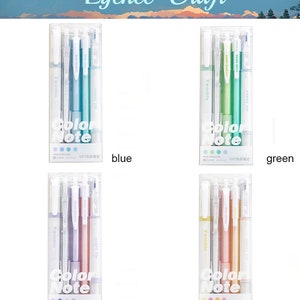 5pcs/set Highlighter Pen,candy Color Pen Set,kawaii Marker Pen,gel Pen ...