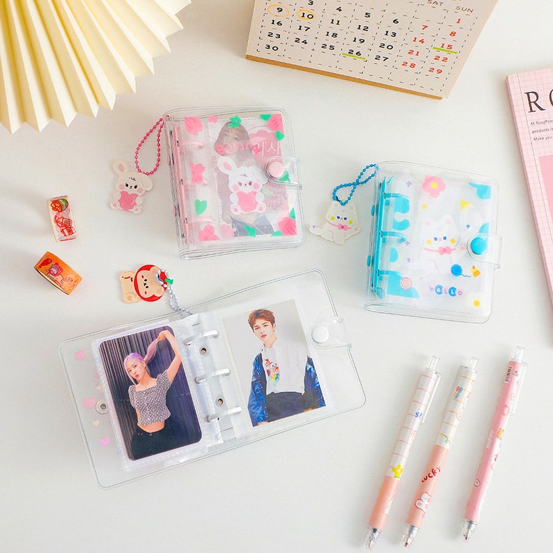 Cute Photo Album Kawaii Animal Photo Album Mini Photocard - Etsy