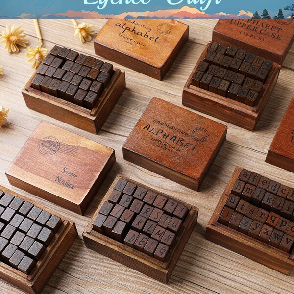 Cursive Alphabet Stamps - Etsy