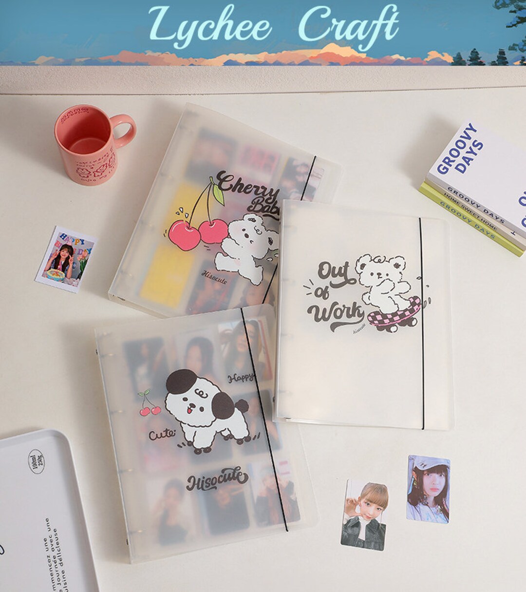A4 Photocard Binder, Transparent Photo Album, Kpop Idol Photocards ...
