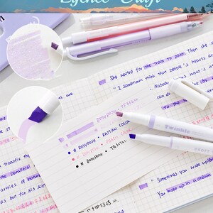 5pcs/set Highlighter Pen,candy Color Pen Set,kawaii Marker Pen,gel Pen ...