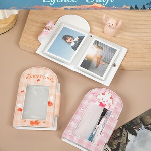 Cute Photo Album Archive Photocard Mini Album Cat Pattern - Etsy