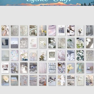 50pcs Sticker Pack, Sunset Sticker Book, Flower Sticker Set, Moon ...