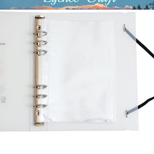 A5 Gitter Zipper Binder, Binder Cover, Loose Leaf Collect Book, Planner ...