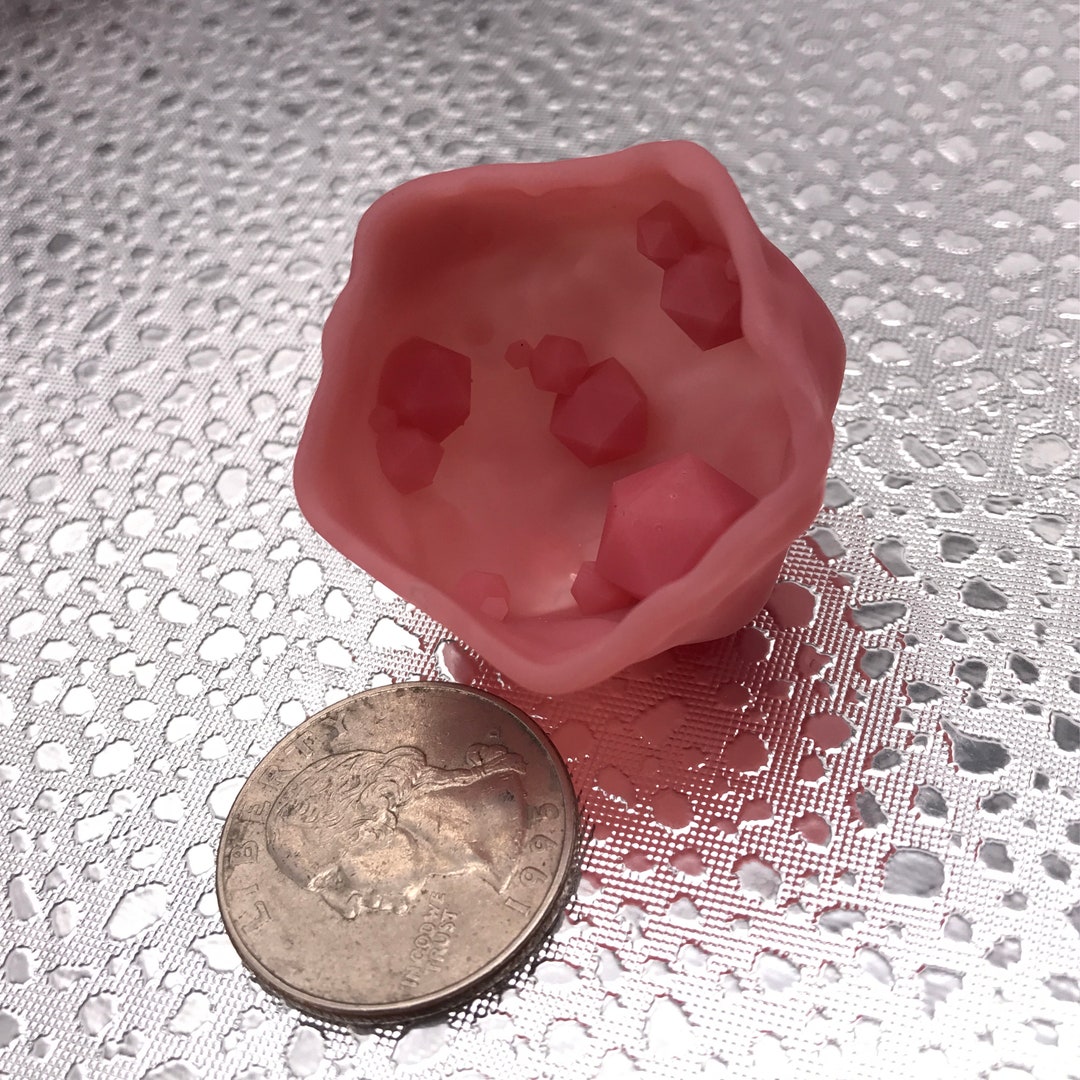 Crystal Geode Dice Insert 45mm Inclusion for 45mm D20 Dice - Etsy