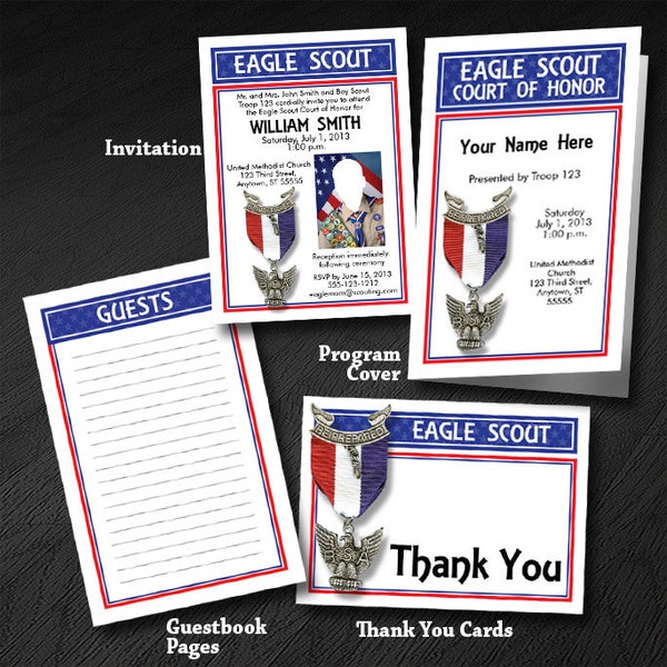 Eagle Scout Card - Etsy